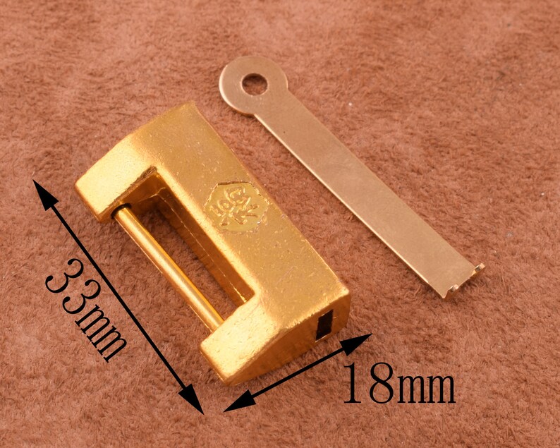 Vintage Lock Vintage Gold Lock and Key Vintage Padlock Antique - Etsy