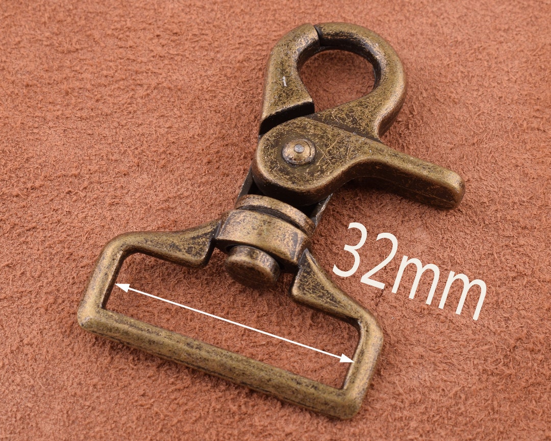 32mm Economical Swivel Hook Keychain,includes 4pcs Classic Lobster ...