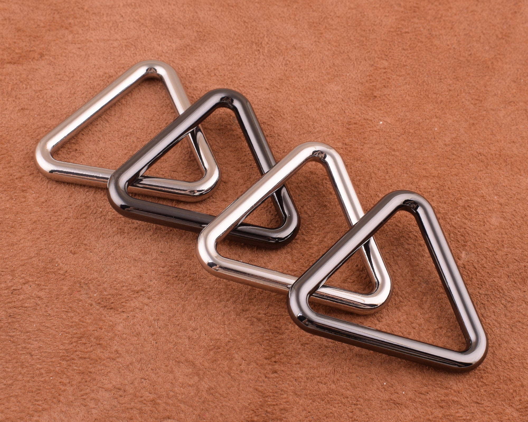 10pcs Metal Triangle Ring Welded Rings 1.5 Inch Triangle Rings - Etsy