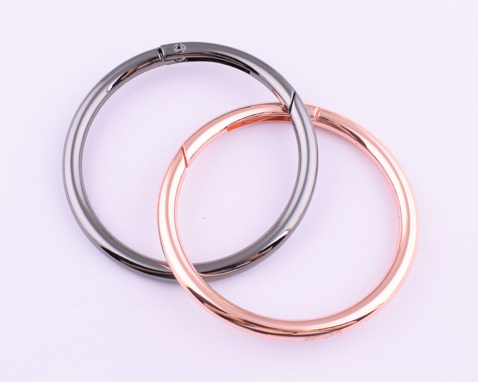 Spring Gate Ring Metal O Ring Spring Ring Clasp Push Gate Snap - Etsy