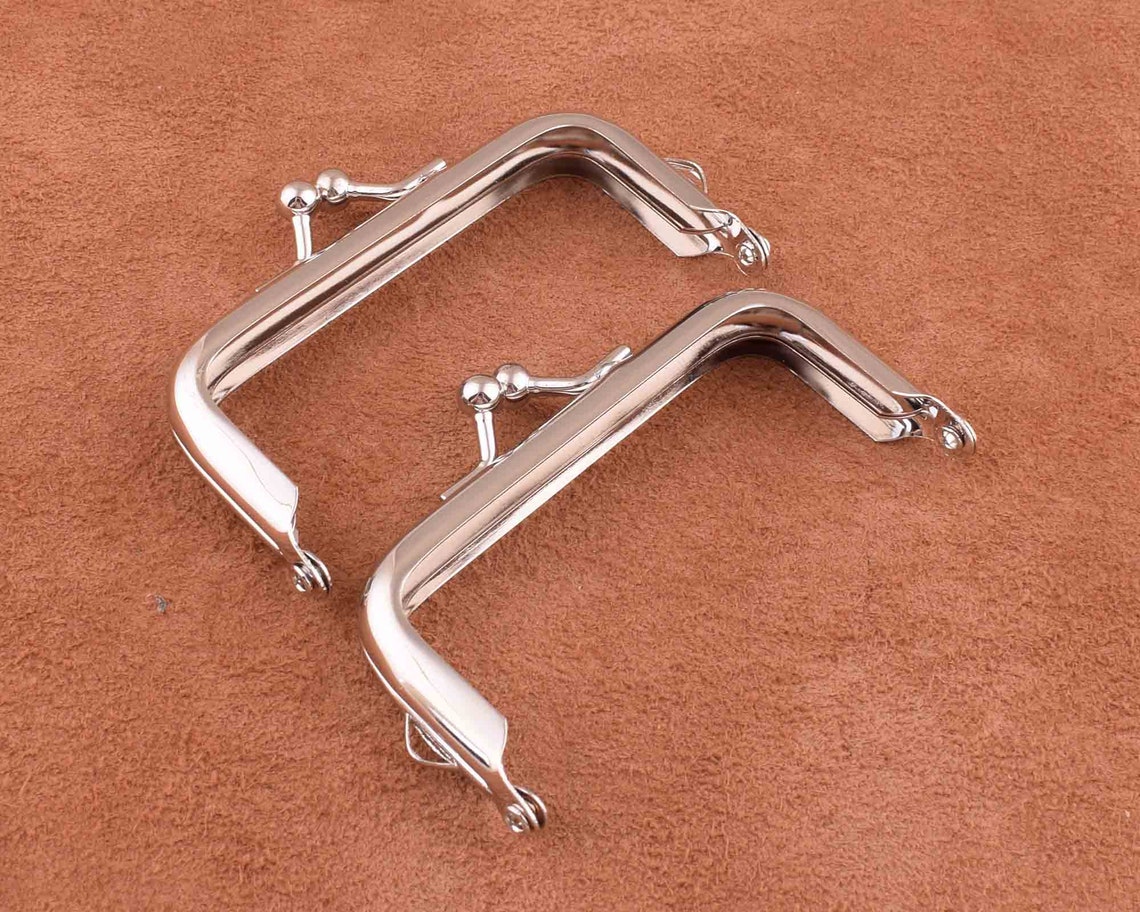 Small Purse Frame Square Metal Frame Diy Coin Purse Frames,79*32mm Kiss ...