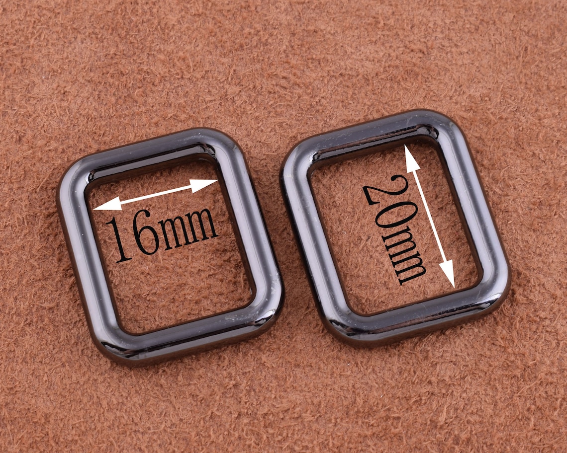 Metal Square Ring Rectangle Metal Square Ring Webbing Belt - Etsy