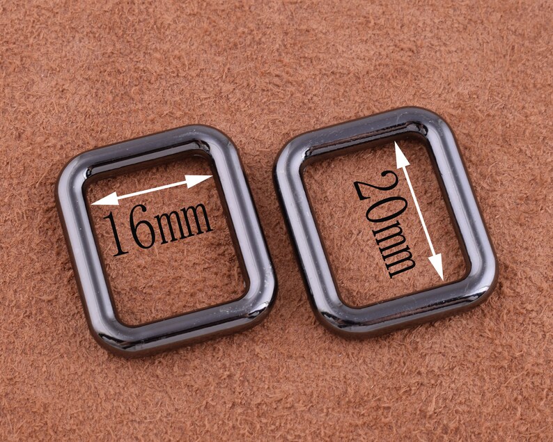 Metal Square Ring Rectangle Metal Square Ring Webbing Belt - Etsy