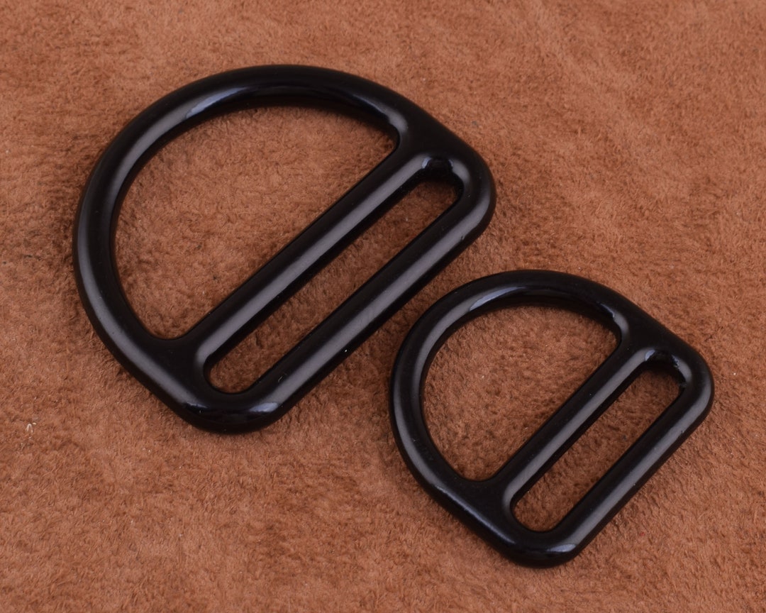 Half Round Double Ring,slot and Hole Loop Buckle,double Bar D Ring 1 ...
