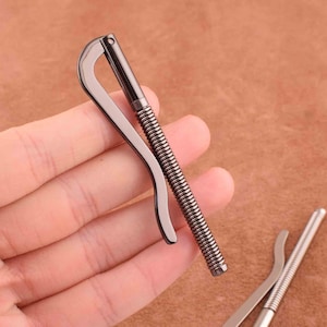 4pcs Spring Metal Money Clip 75*16mm for Wallet Making Wallet Hardware ...