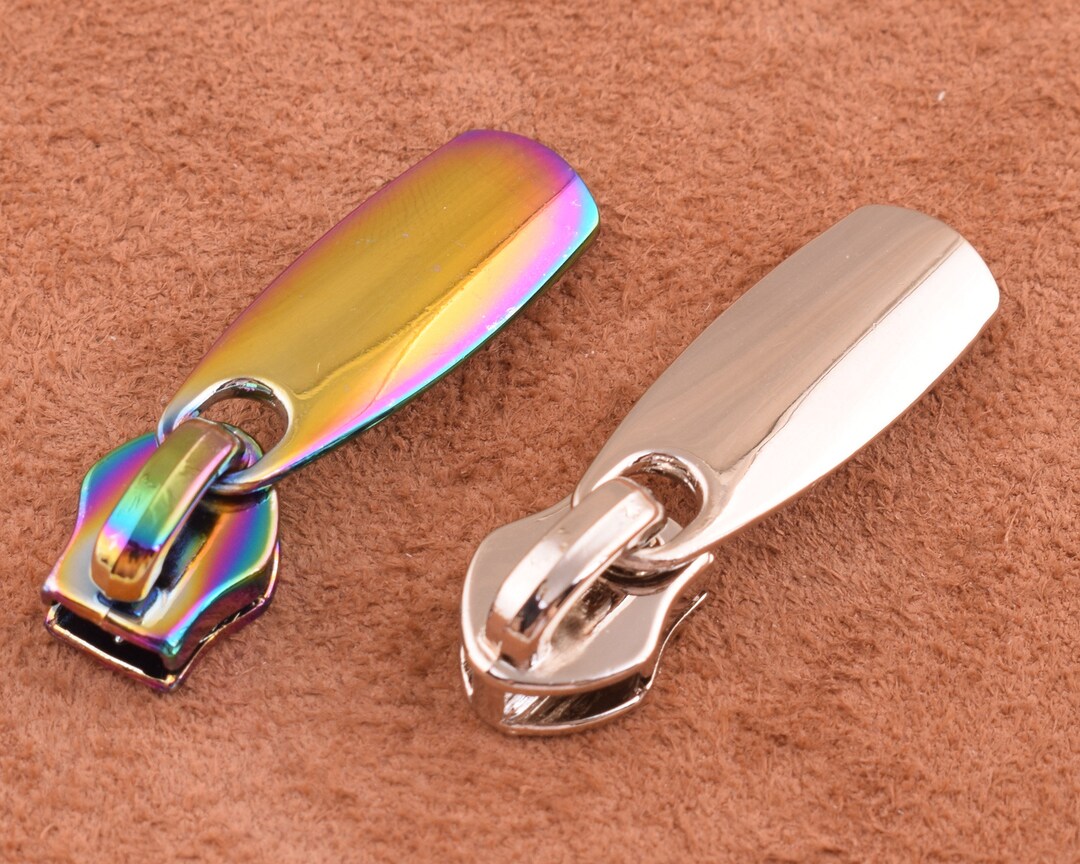 6pcs Pull Zipper Heads- Size #5 Loose Sliders/pulls for Handbags ...
