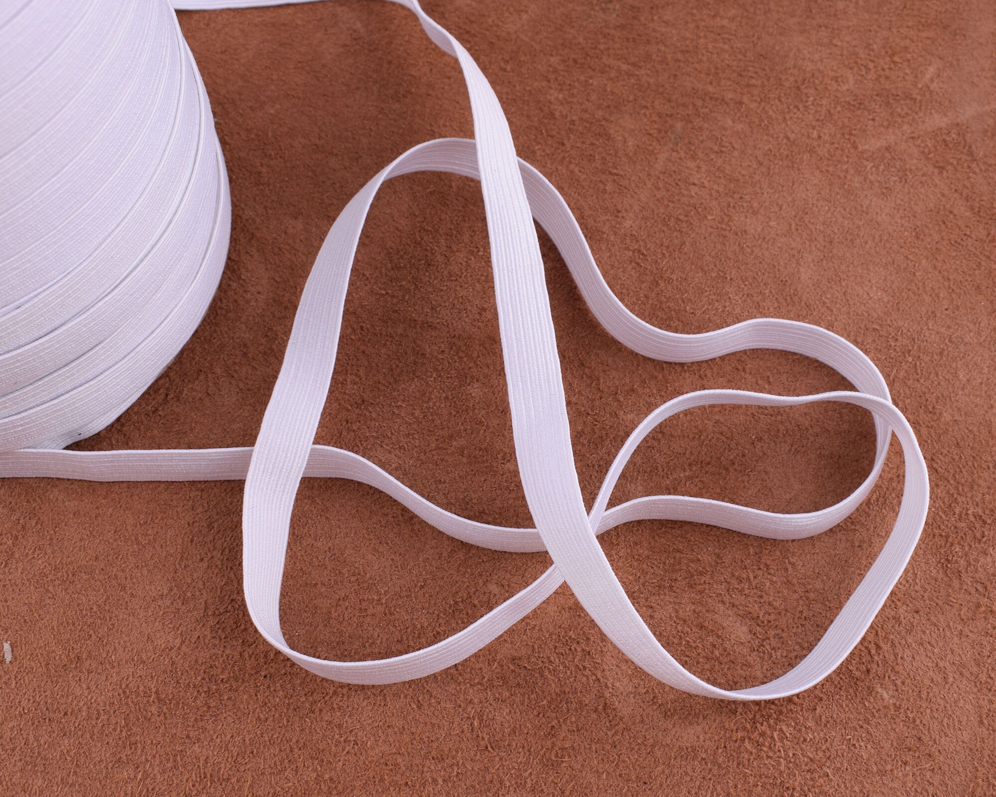 Flat Elastic Bands 10mm Trim Elastic Cord Spool Flat Elastic | Etsy