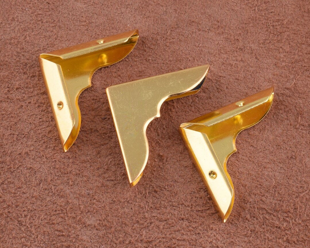 Metal Protection Corners Book Corner Bookbinding Corner Clip Gold Metal ...