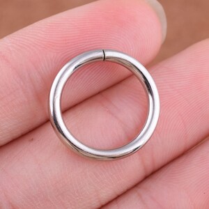Gold/silver Round Strap Rings Loop Rings,13mm Small O-rings Buckles ...