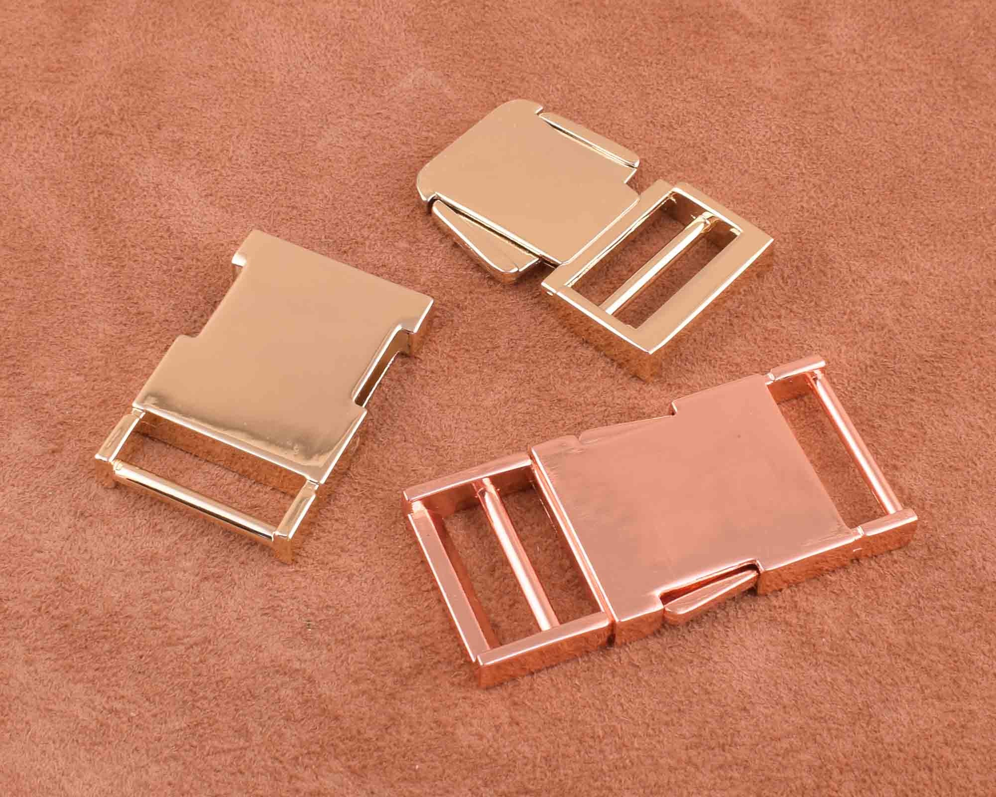 Metal Side Release Buckle25mm Release Buckle Rose Gold | Etsy