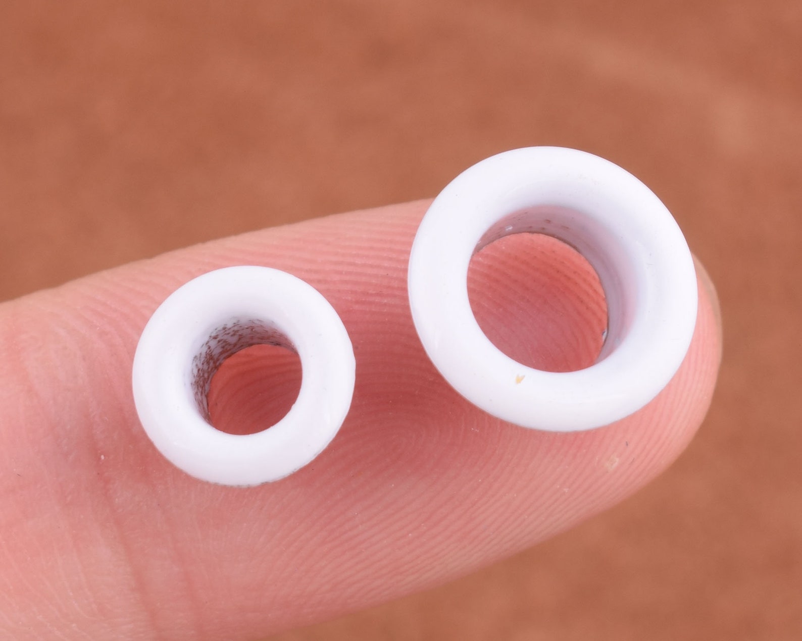 100pcs White Grommet Eyelets Brass Eyelet Grommets Metal - Etsy