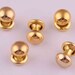Gold Rivets Rapid Rivets Double Cap Rivets 556mm Mini Round - Etsy