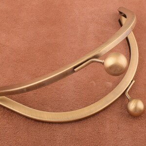 Antique Bronze Retro Purse Frame 17.5*7cm Silver Handbag Purse Frame ...