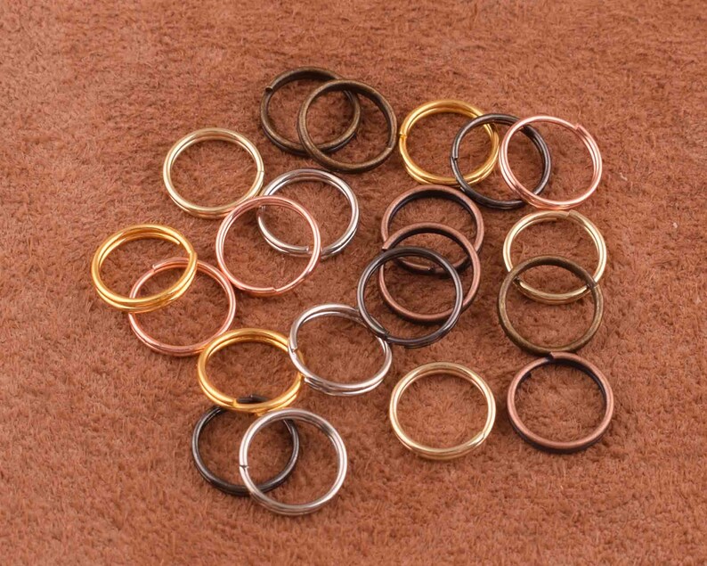 500pcs Double Loop Split Jump Ringsbulk Jewelry Making - Etsy
