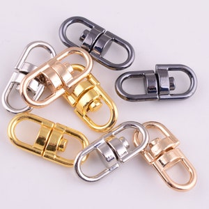Swivel Connector Double Loops Swivel Clasp 20mm Swivel Key Ring ...