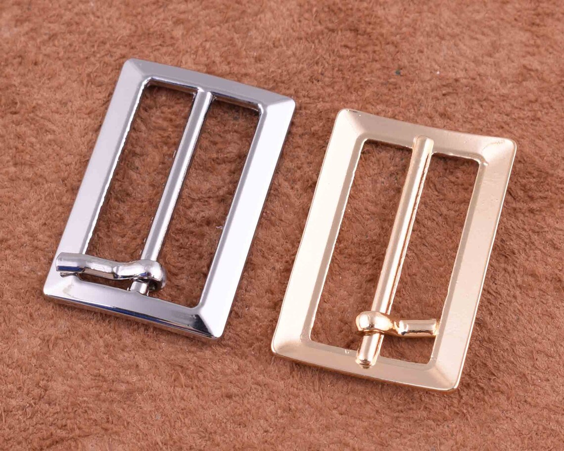 Center Bar Buckle Adjuster Slide Buckle 1 Inch Metal Tri Glide Buckle ...