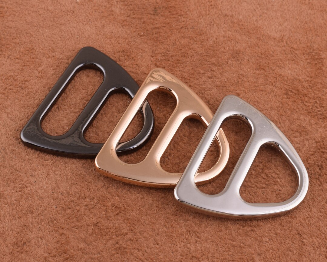 Triangle Rings Buckle With 2 Holes Strap Sliders Rings Finding,1 Inch ...