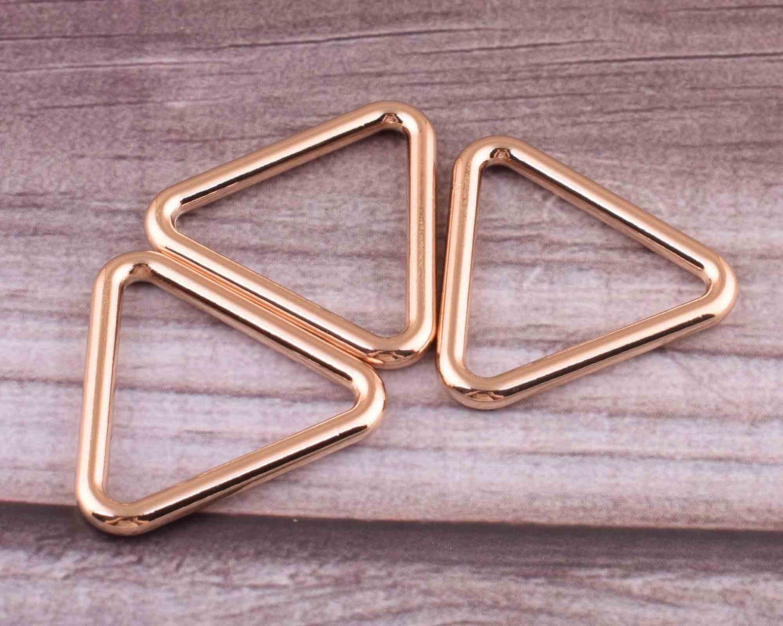 Triangles Rings for Belt Buckle Bag Webbing Nickel Straps - Etsy