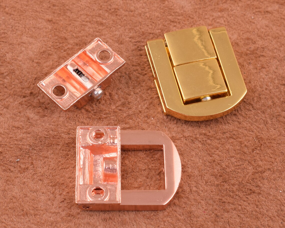 6pcs Metal Flap Lock for Purse Bag Clutch Handbag Catch Tuck - Etsy