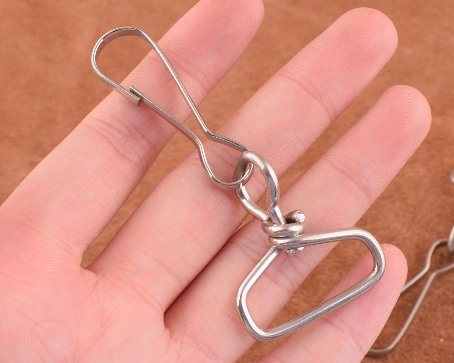 Lanyard Swivel Hook Clips Metal Spring Hooks Metal Lanyard - Etsy