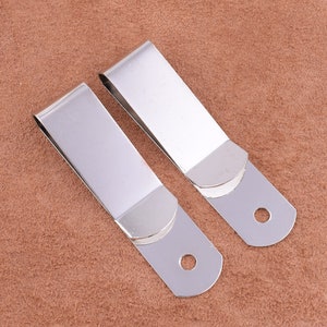 Money Clip Wallet Hardware Metal Money Clip Leather Wallet Clips ...