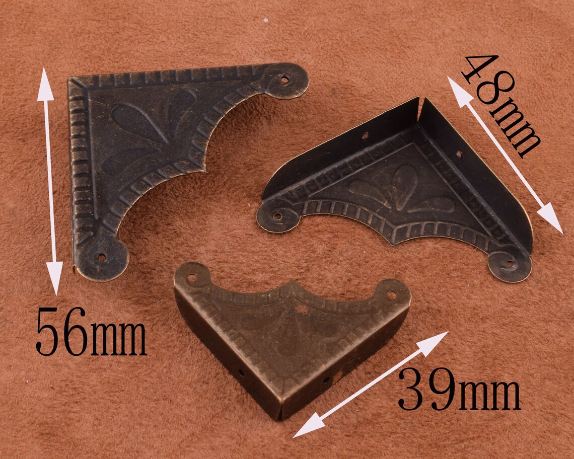 Corner Protector20pcs Metal Corner 56/48/39mm Decorative | Etsy