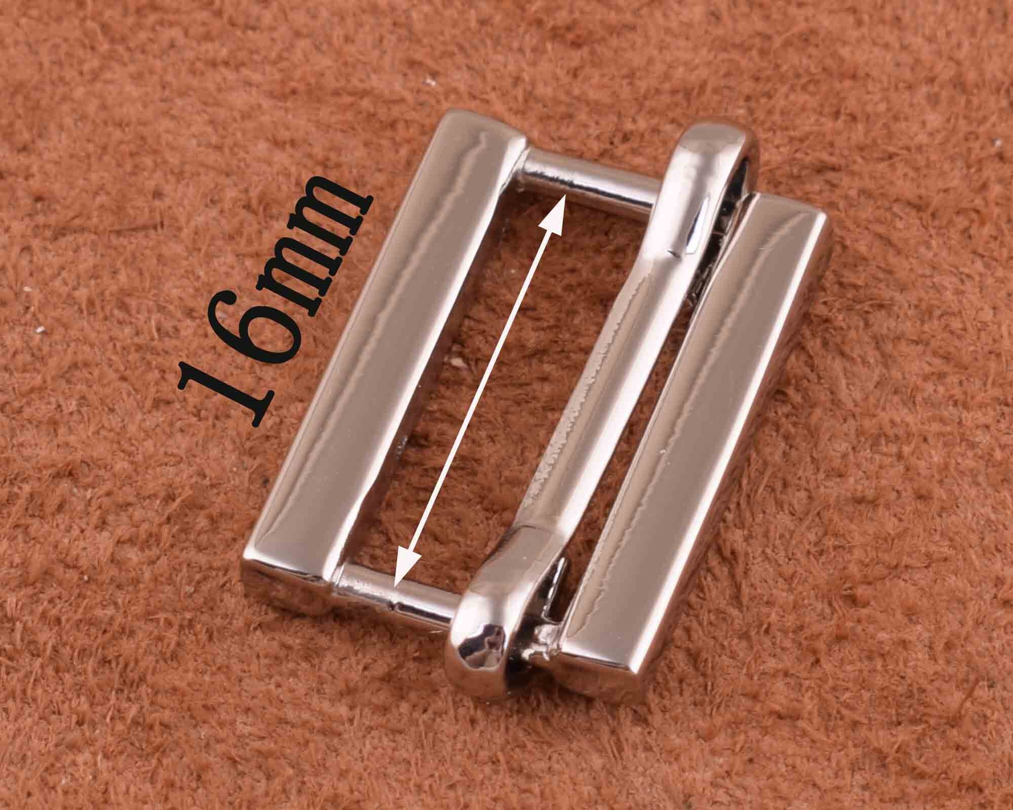 Adjuster buckle metal buckle fit 16mm belt Metal Rectangle | Etsy