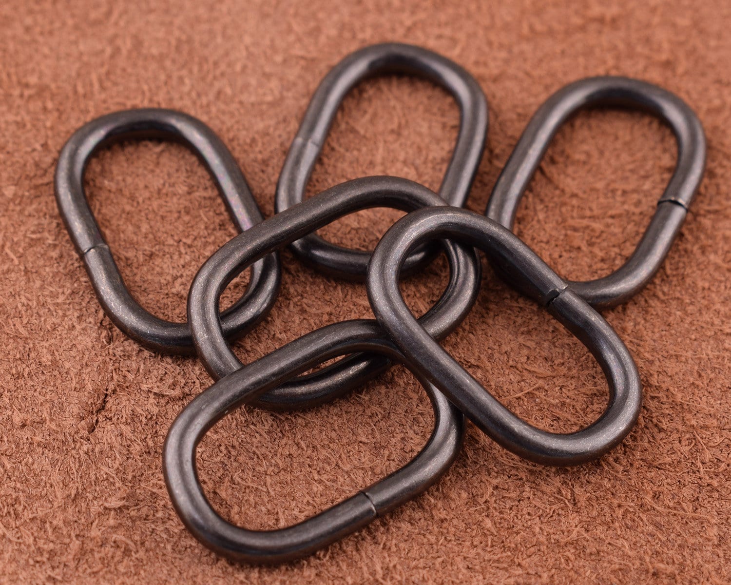 Gunmetal Oval Ring 20pcs 15mm NON welded Oval Buckle /Belt | Etsy