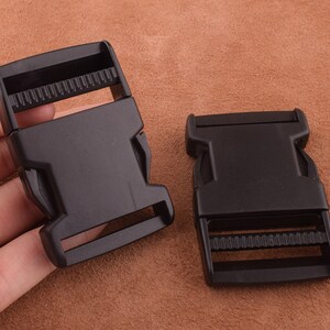 Black Release Buckle Set of 20pcs, Buckle Fits 1.5" Webbing, Fits 38mm ...