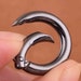 Gunmetal Metal Spring O Ring,13mm Metal O Ring,zinc Alloy Spring Ring ...