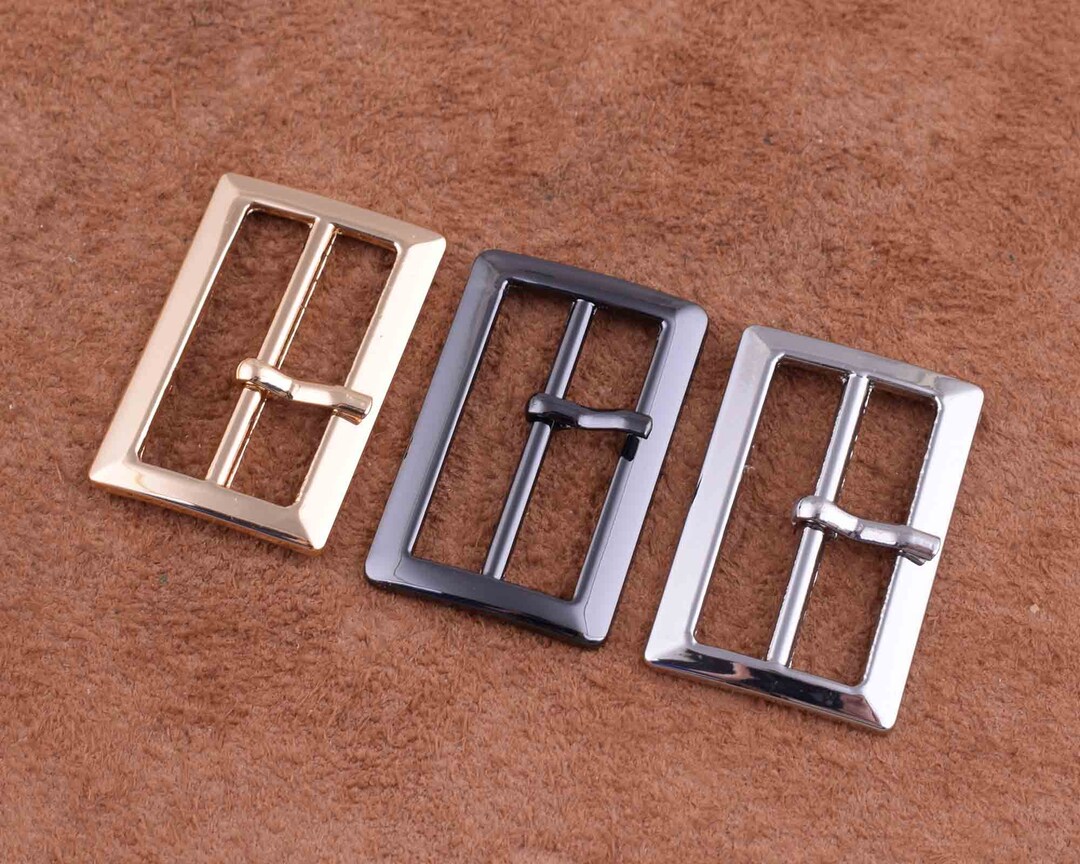 Center Bar Buckle Adjuster Slide Buckle 1 Inch Metal Tri Glide Buckle ...