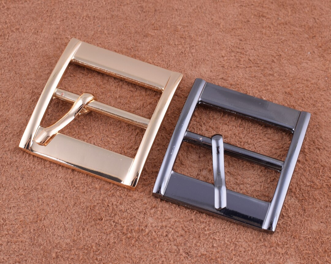 1 Inch Single Prong Belt Buckle Square Center Bar Buckles Rectangle ...