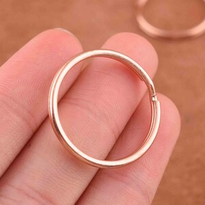 100PCS Double Split Rings,25mm Key Rings,1 Inch Jewelry Findings,ideal ...