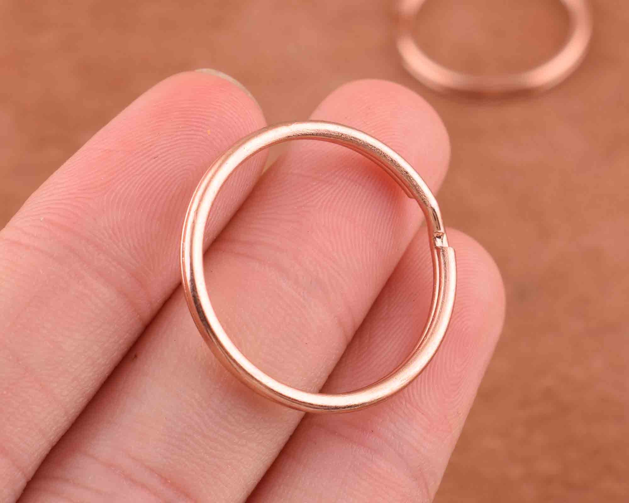 100PCS Double Split Rings25mm Key Rings1 inch Jewelry | Etsy