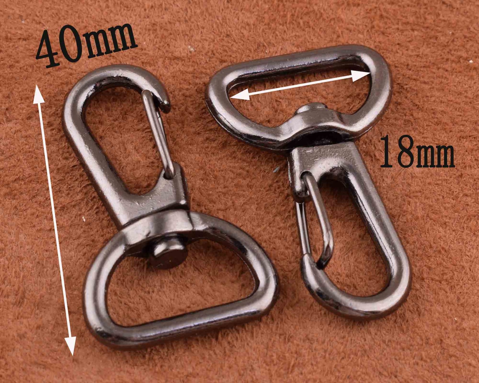 Metal Swivel Snap Hook Lobster Claw Clasp by 10pcs,small Swivel Snap ...
