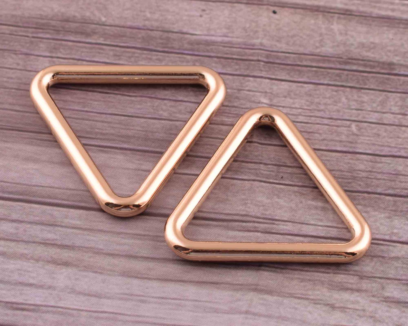 10 Pcs 25 Mminner Triangle Rings Triangle Buckle Strap Rings - Etsy