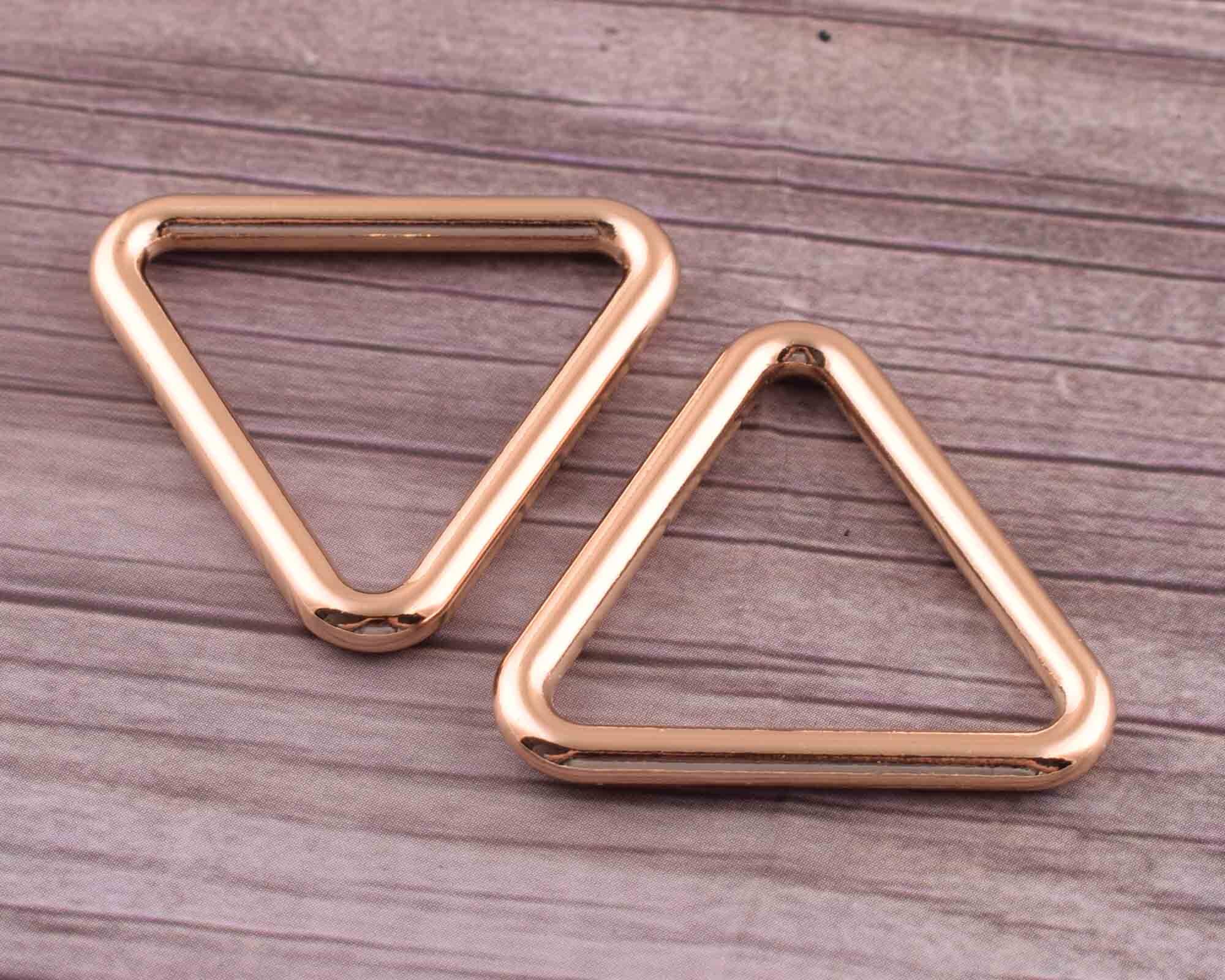 10 Pcs 25 Mminner Triangle Rings Triangle Buckle Strap Rings - Etsy