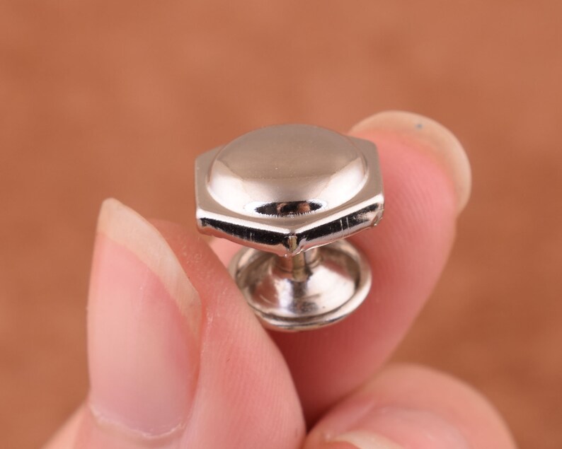 12mm Honeycomb Rivets Cap Metal Rivetssilver Double Headed | Etsy