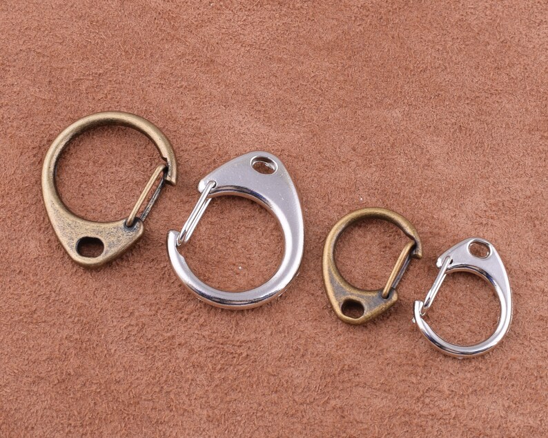 Trigger Snap Hooks Key Clasp Clipbronze/silver Removable | Etsy