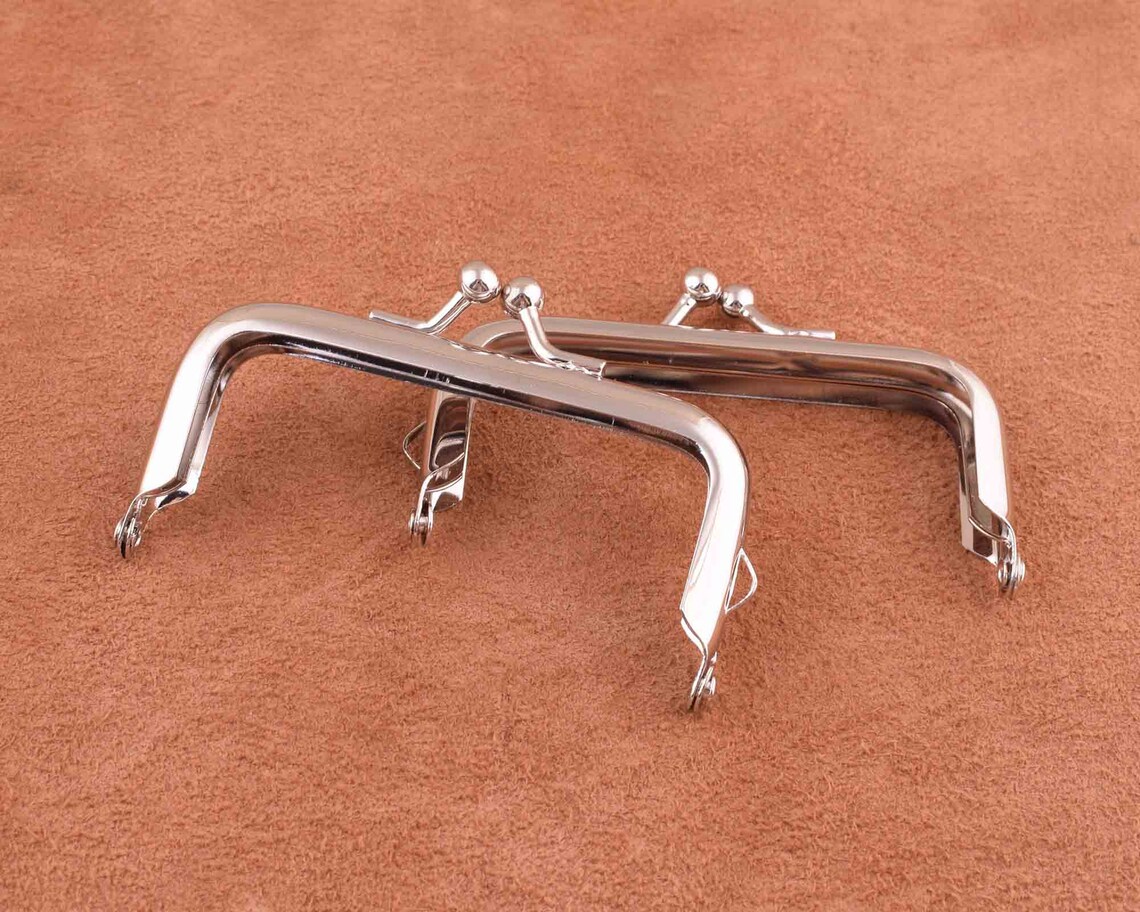 Small Purse Frame Square Metal Frame Diy Coin Purse Frames,79*32mm Kiss ...