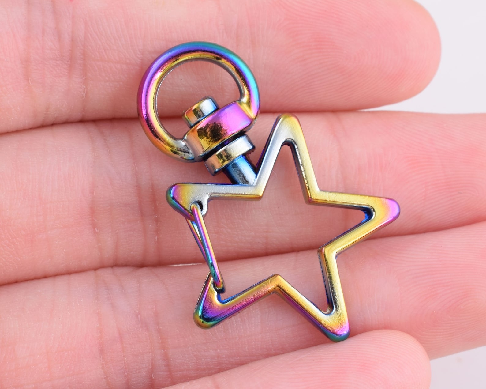 Star Swivel Snap Hook Key Chain Swivel Clasp Cute Claspzinc - Etsy