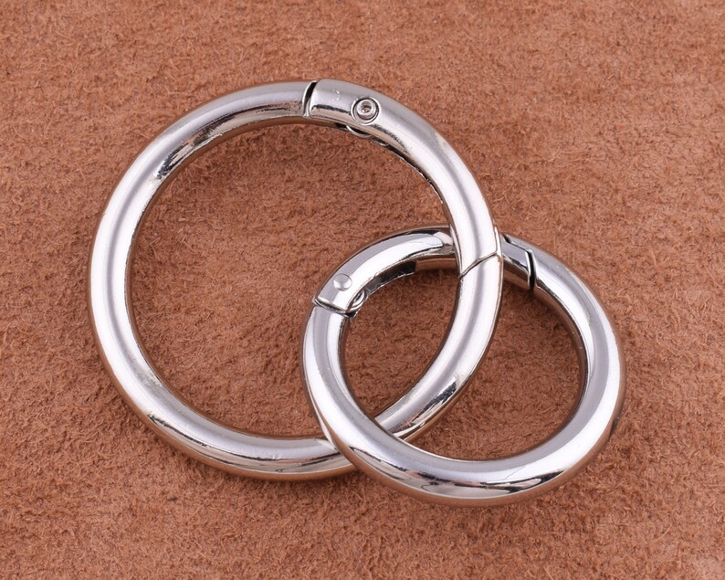 Spring Open O Ring Push Gate Ringround Spring Buckles Purse - Etsy