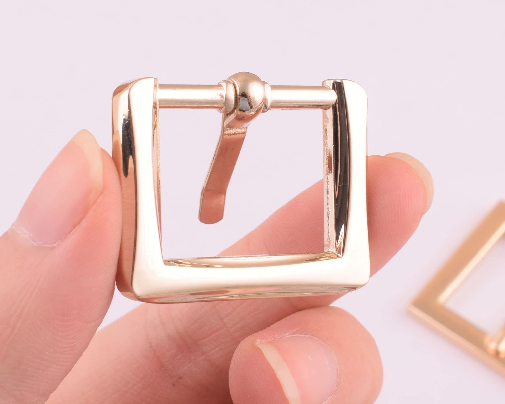 Adjuster Slide Buckle Metal Tri Glide Buckle Purse Buckles Light Gold ...