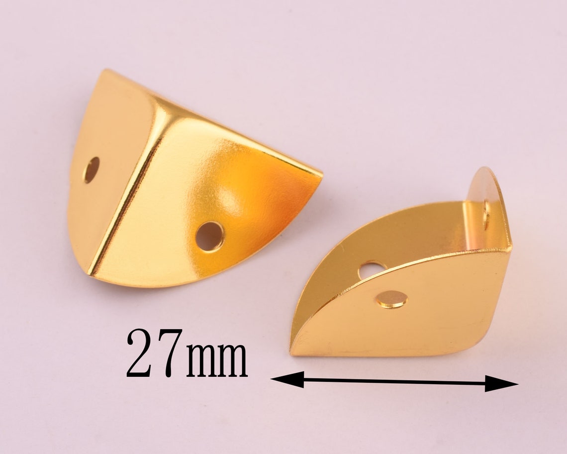 27mm Box Cornermetal Cornersilver Decorative Cornergold - Etsy