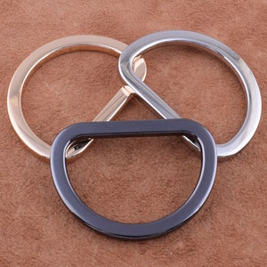 Solid Cast D Ring Welded Metal Heavy Duty Webbing Buckle 2 Inch D Ring ...