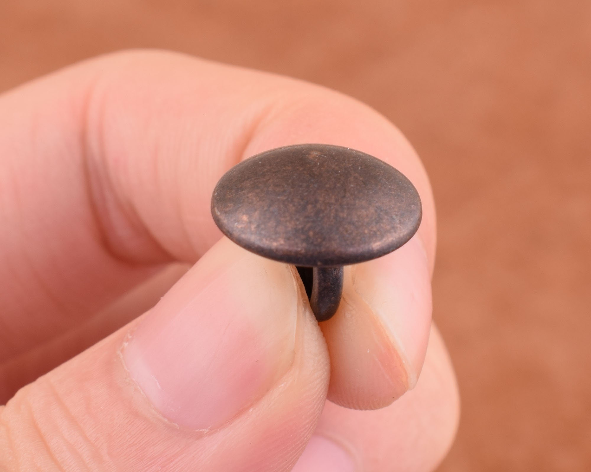 Metal Button Antique Copper Buttons 20pcs Round Shank Back Buttons ...