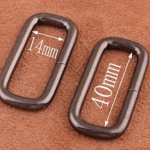 Rectangular Wire Loops/rings,40*14mm Purse Handbag Hardware,rectangular ...