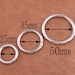 Spring Open O Ring Push Gate Ring,round Spring Buckles Purse Ring ...