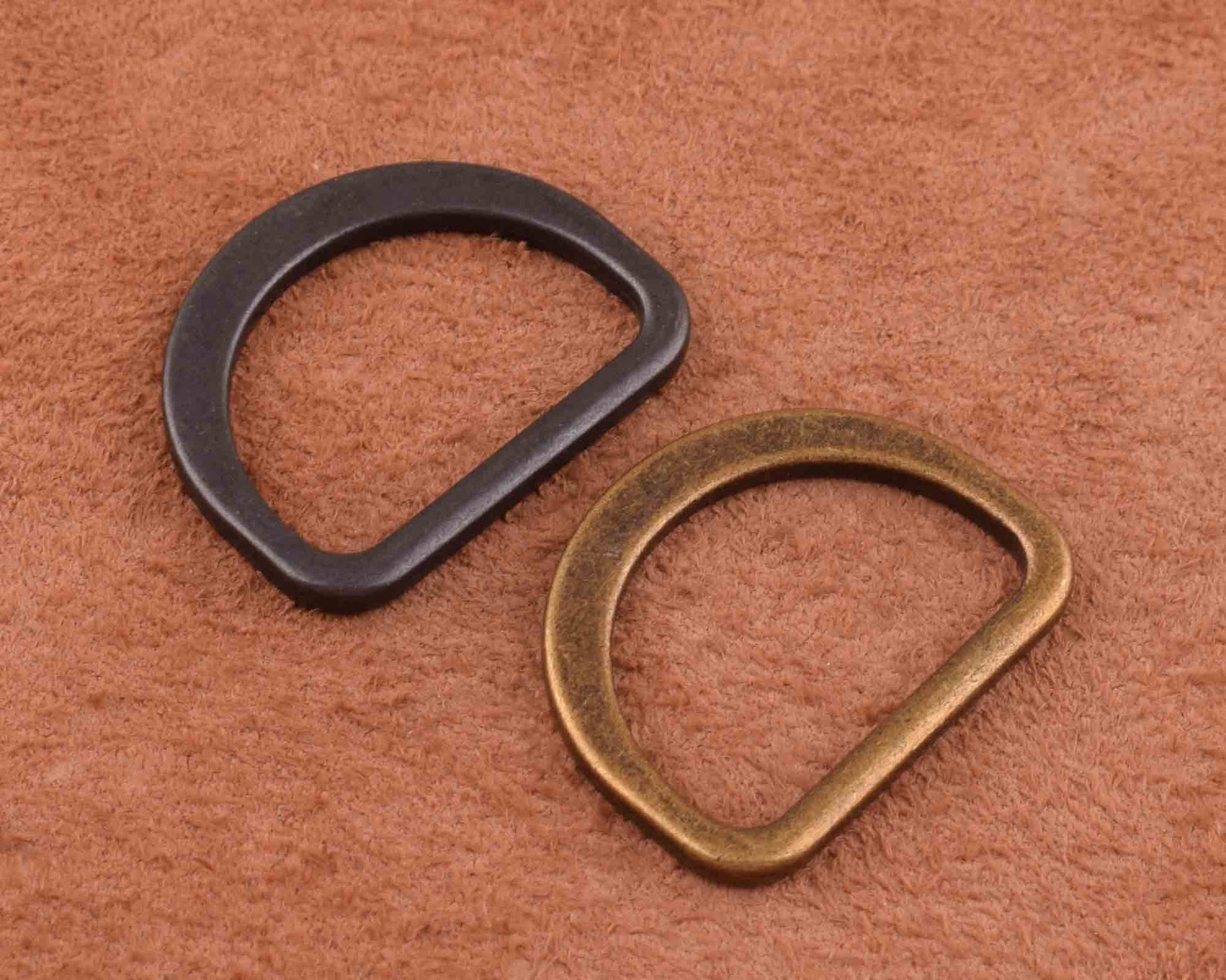 Gunmetal/bronze D Rings 1 Inch 25mm D Ring Buckle Purse Ring - Etsy