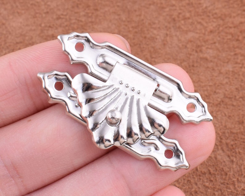 Silver Jewelry Box Lockwooden Box Locklatch Lock3822mm - Etsy